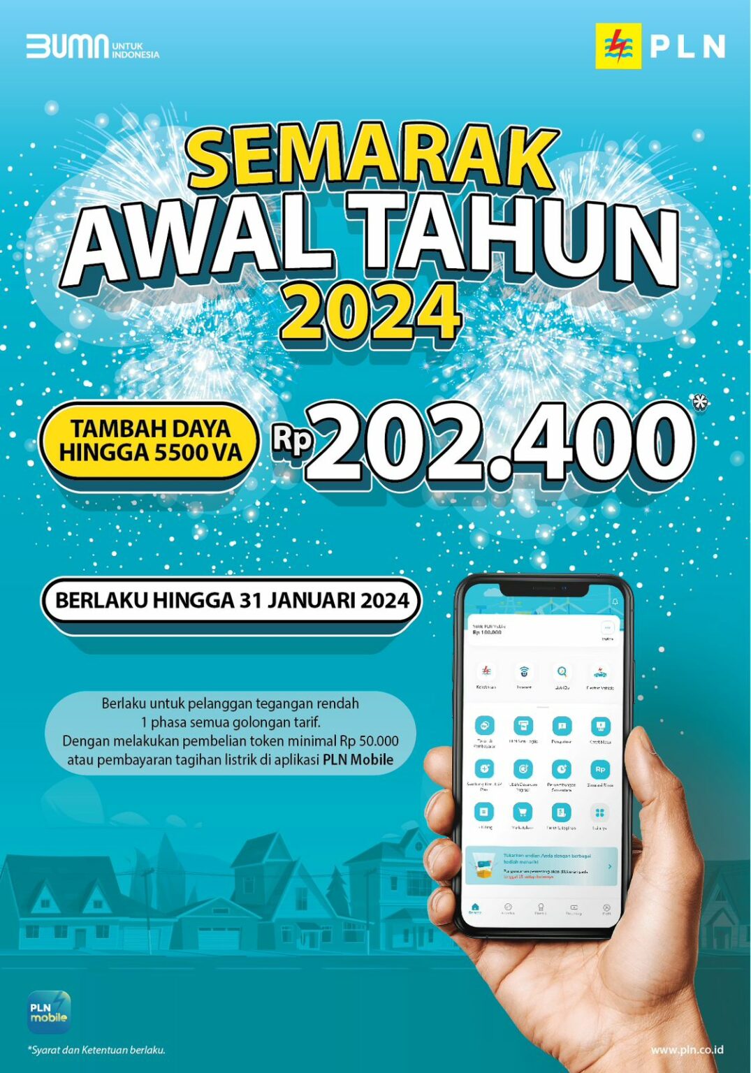 PLN Gelar Promo Tambah Daya Listrik dengan Harga Spesial